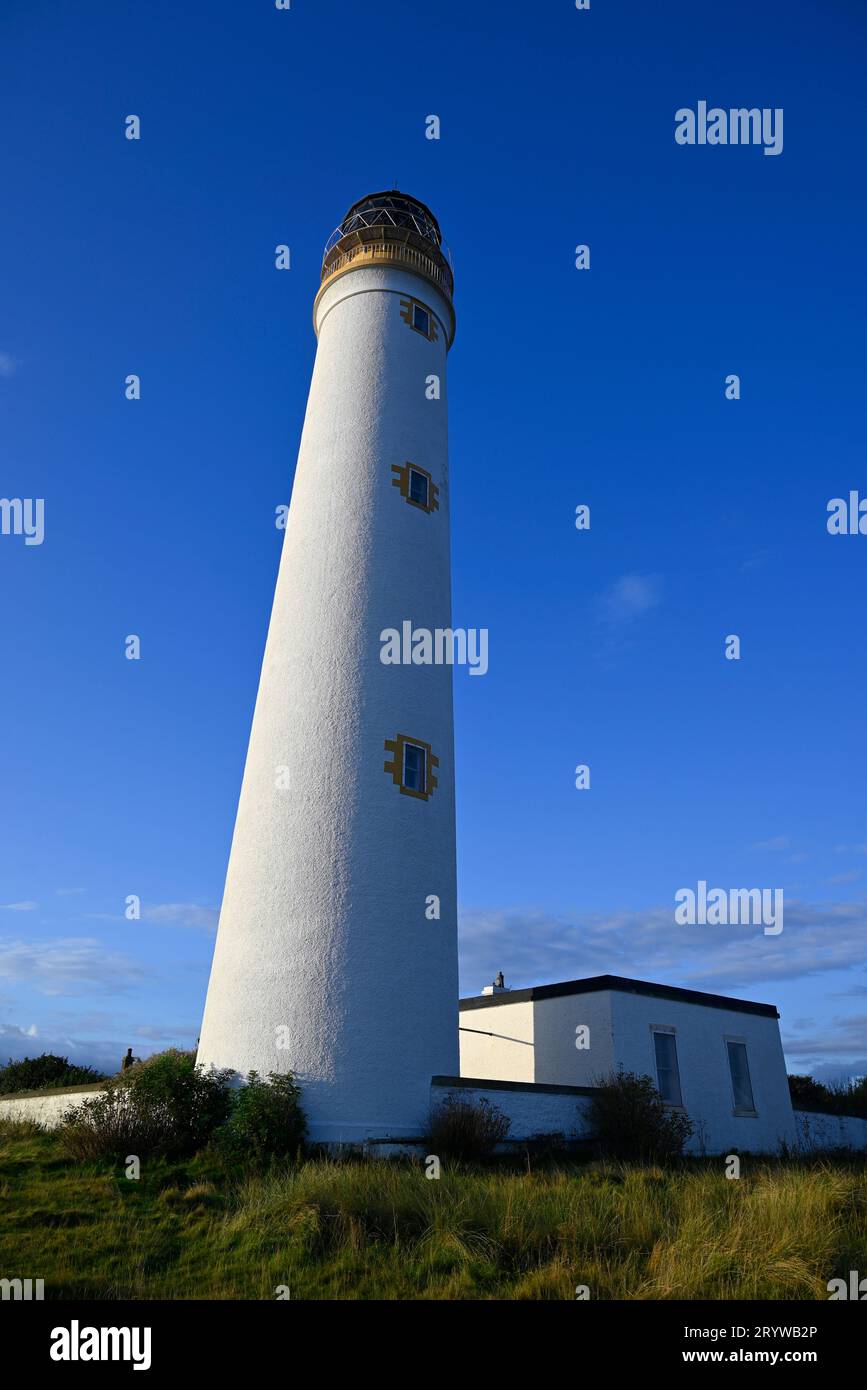 Barns Ness Lighthouse east Lothian Stock Photo - Alamy