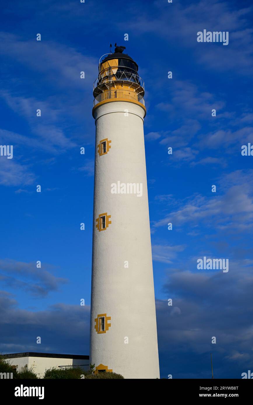 Barns Ness Lighthouse east Lothian Stock Photo - Alamy
