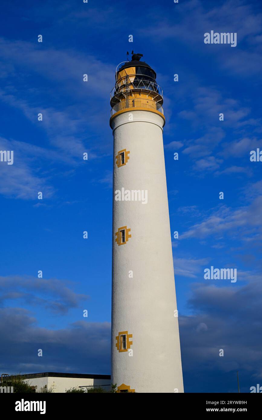 Barns Ness Lighthouse east Lothian Stock Photo - Alamy