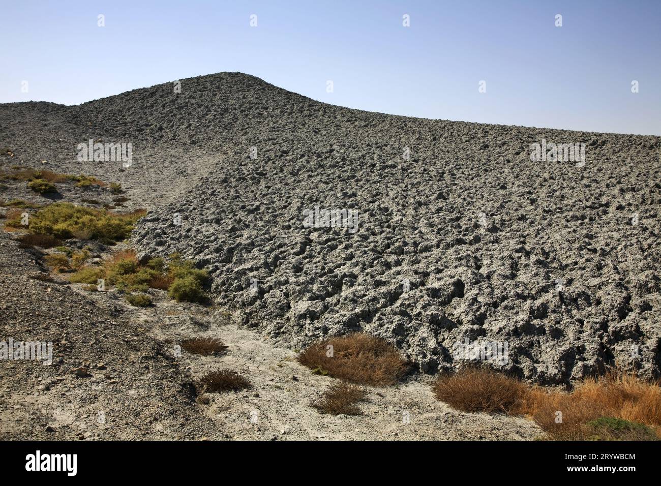 Mud volcano in Lokbatan near Baku. Azerbaijan Stock Photo - Alamy