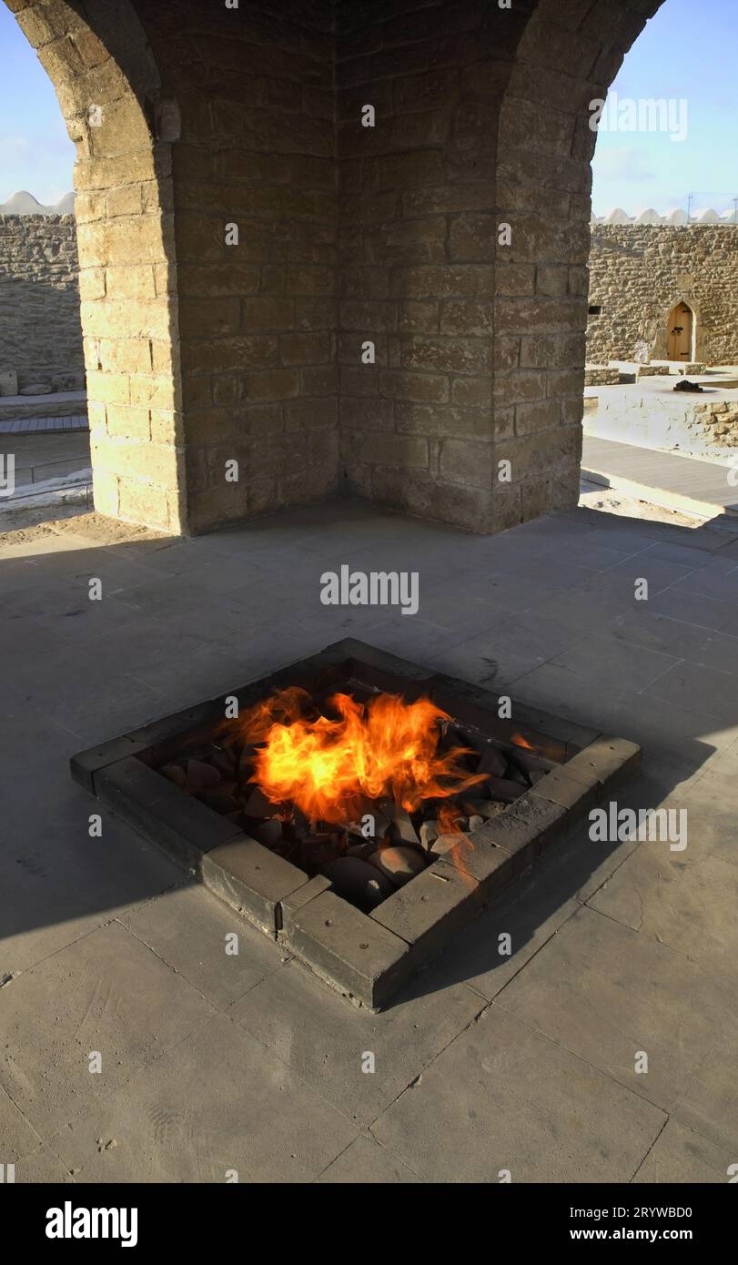 Ateshgah of Baku (Fire Temple in Suraxanı). Azerbaijan Stock Photo - Alamy