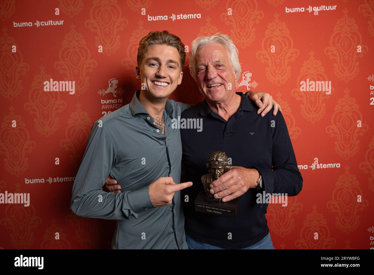 TILBURG - Tom Peters wins the 'Dutch Master Award 2023' during the ...