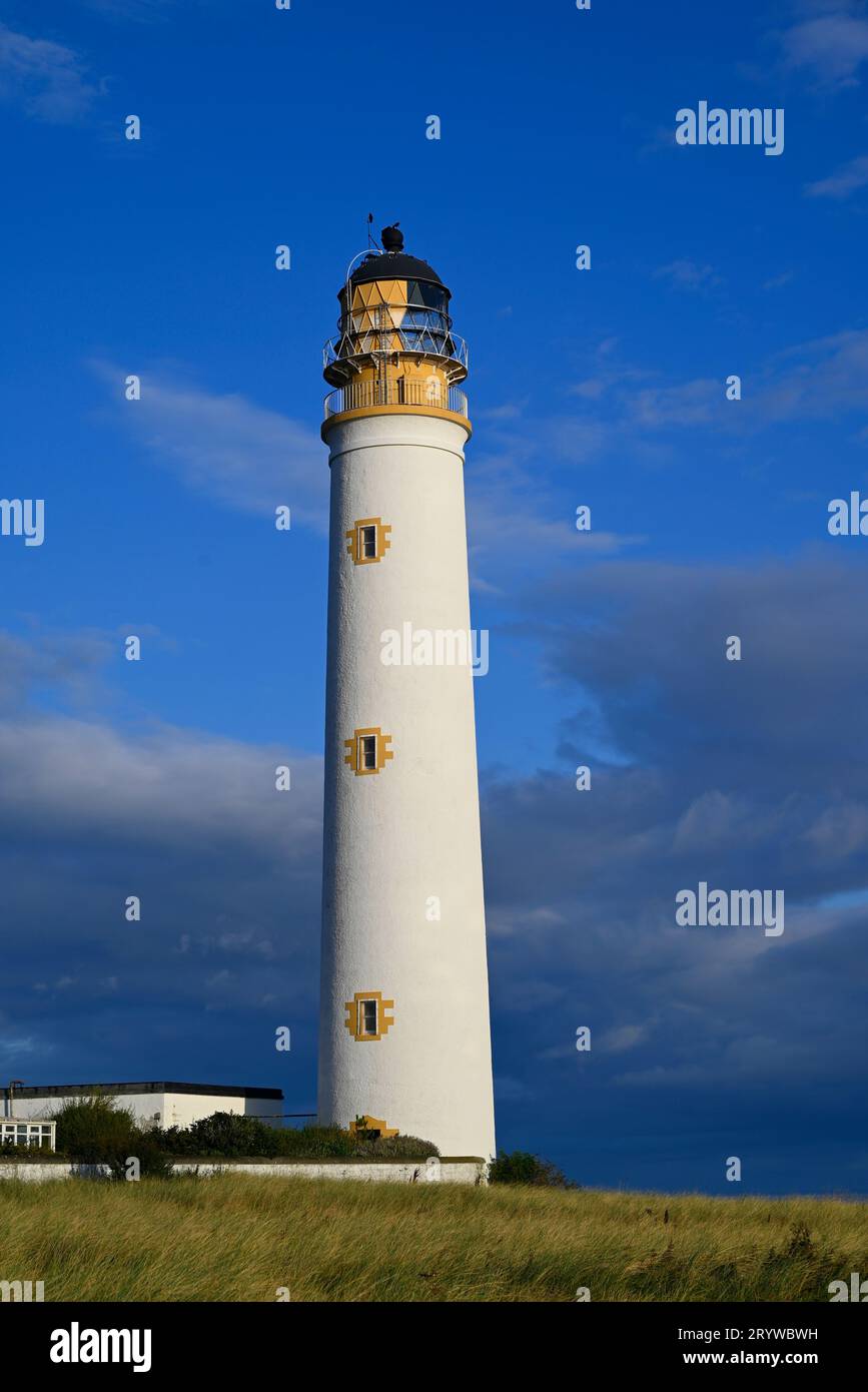 Barns Ness Lighthouse east Lothian Stock Photo - Alamy