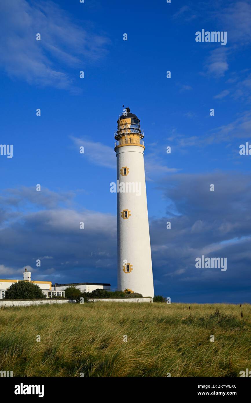Barns Ness Lighthouse east Lothian Stock Photo - Alamy