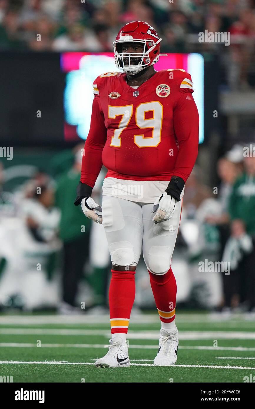 Kansas City Chiefs offensive tackle Donovan Smith (79) during an NFL ...