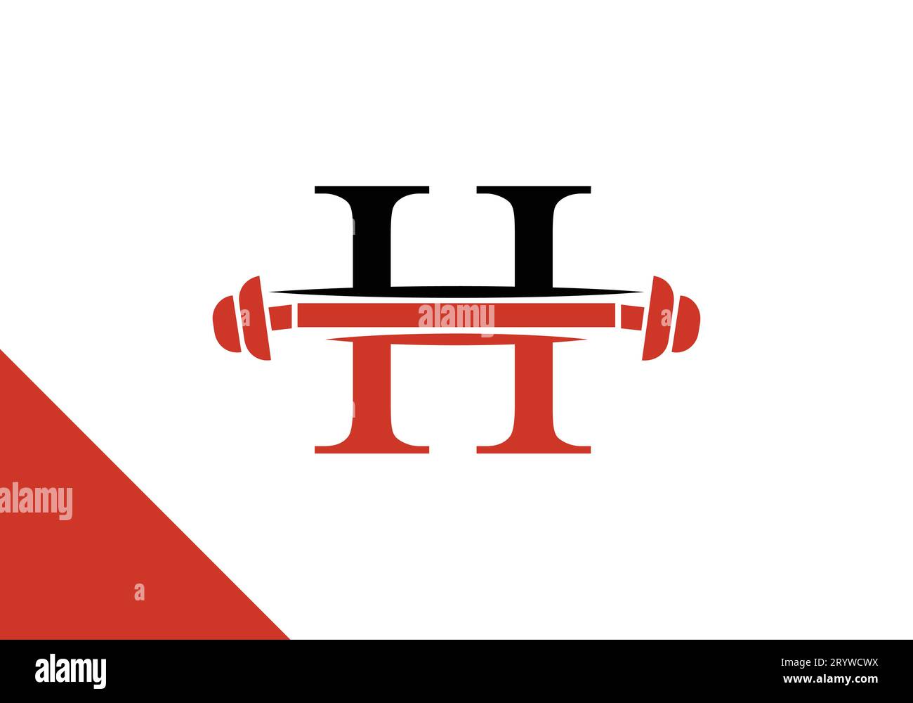 Gym logo vector h hi-res stock photography and images - Alamy