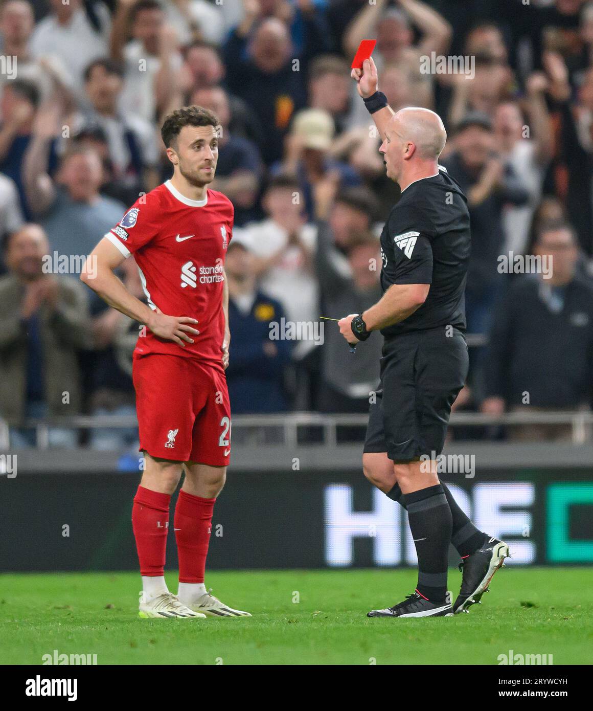 London, UK. 30th Sep, 2023. 30 Sep 2023 - Tottenham Hotspur v Liverpool ...