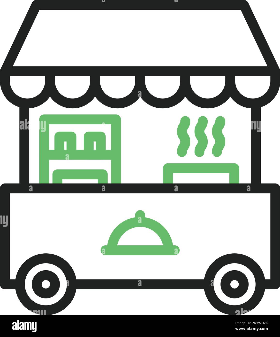Food Stand icon vector image Stock Vector Image & Art - Alamy