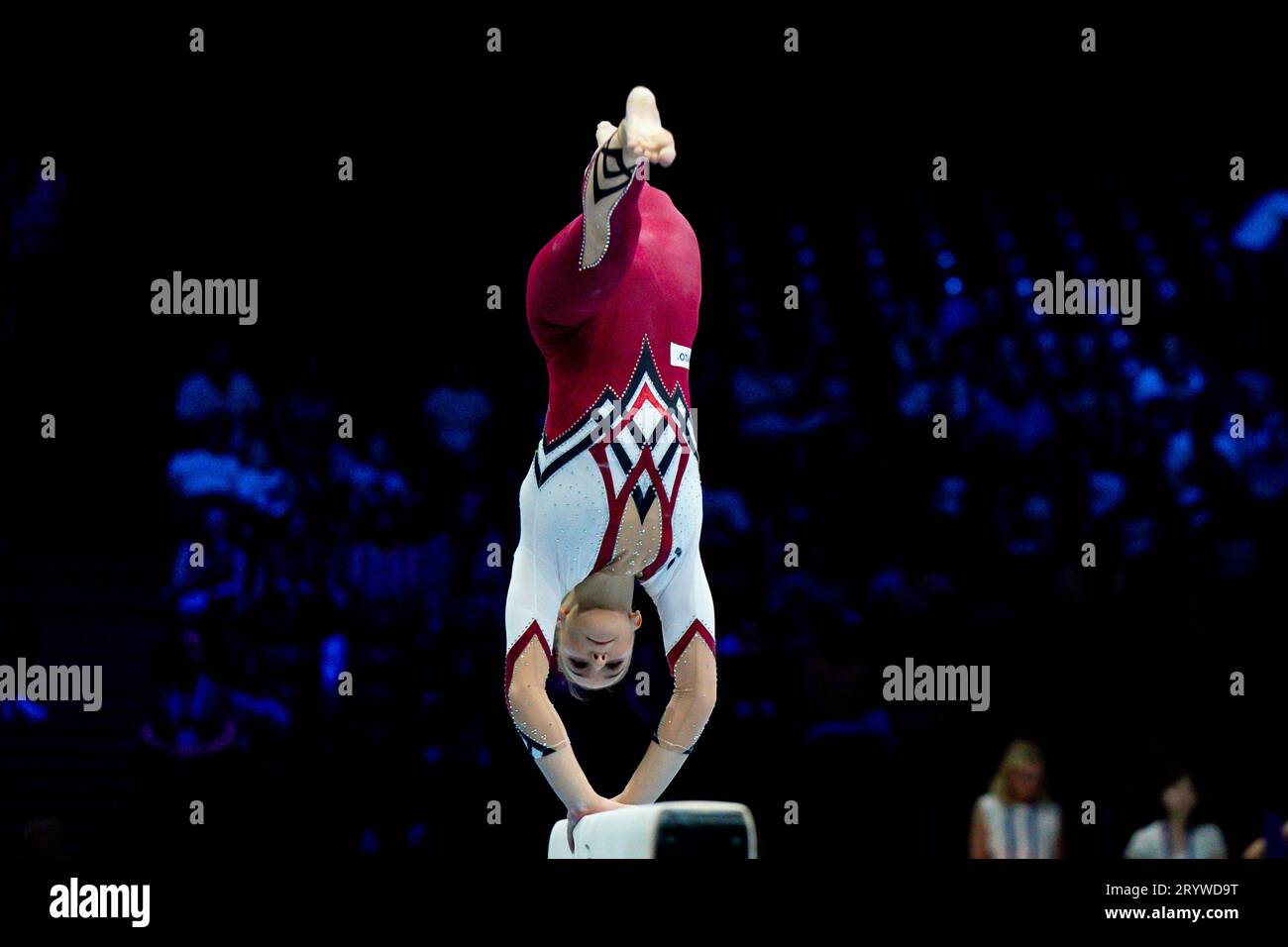 Antwerp, Belgium. 2nd Oct, 2023. Karina Schoenmaier (GER) on the ...