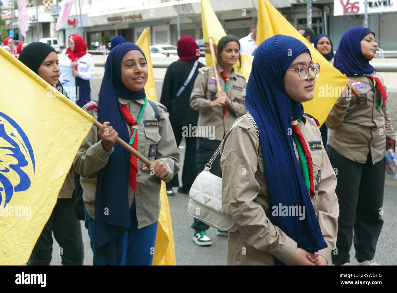 Lebanon beirutmuslim girls scouts muslim women mohamed birthday hi-res ...