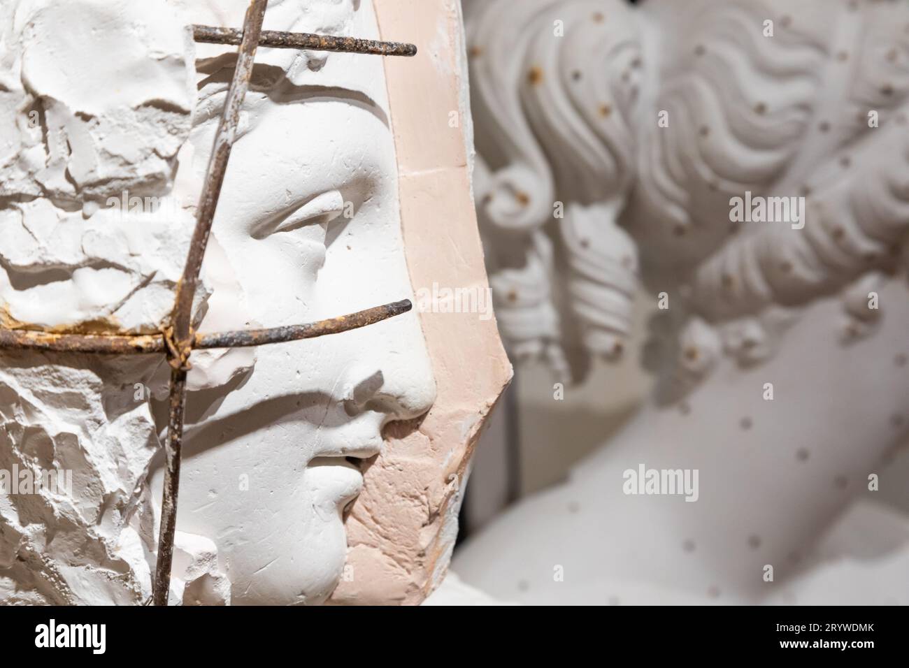 Possagno, Italy: Art creation with gypsum. Concept of idea, creativity ...