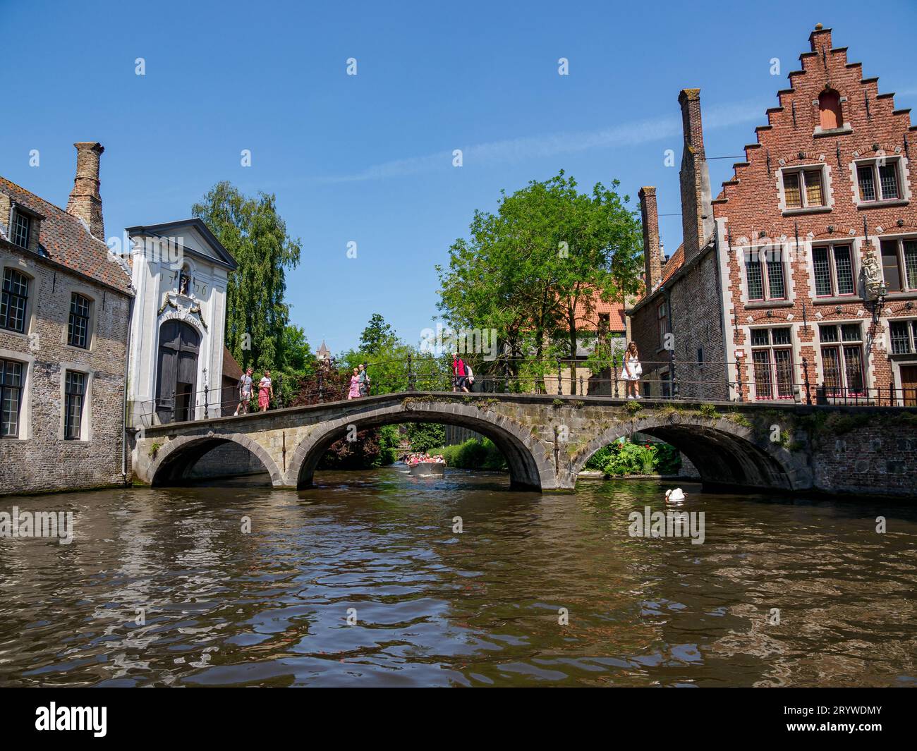 Bruges city in belgium Stock Photo - Alamy