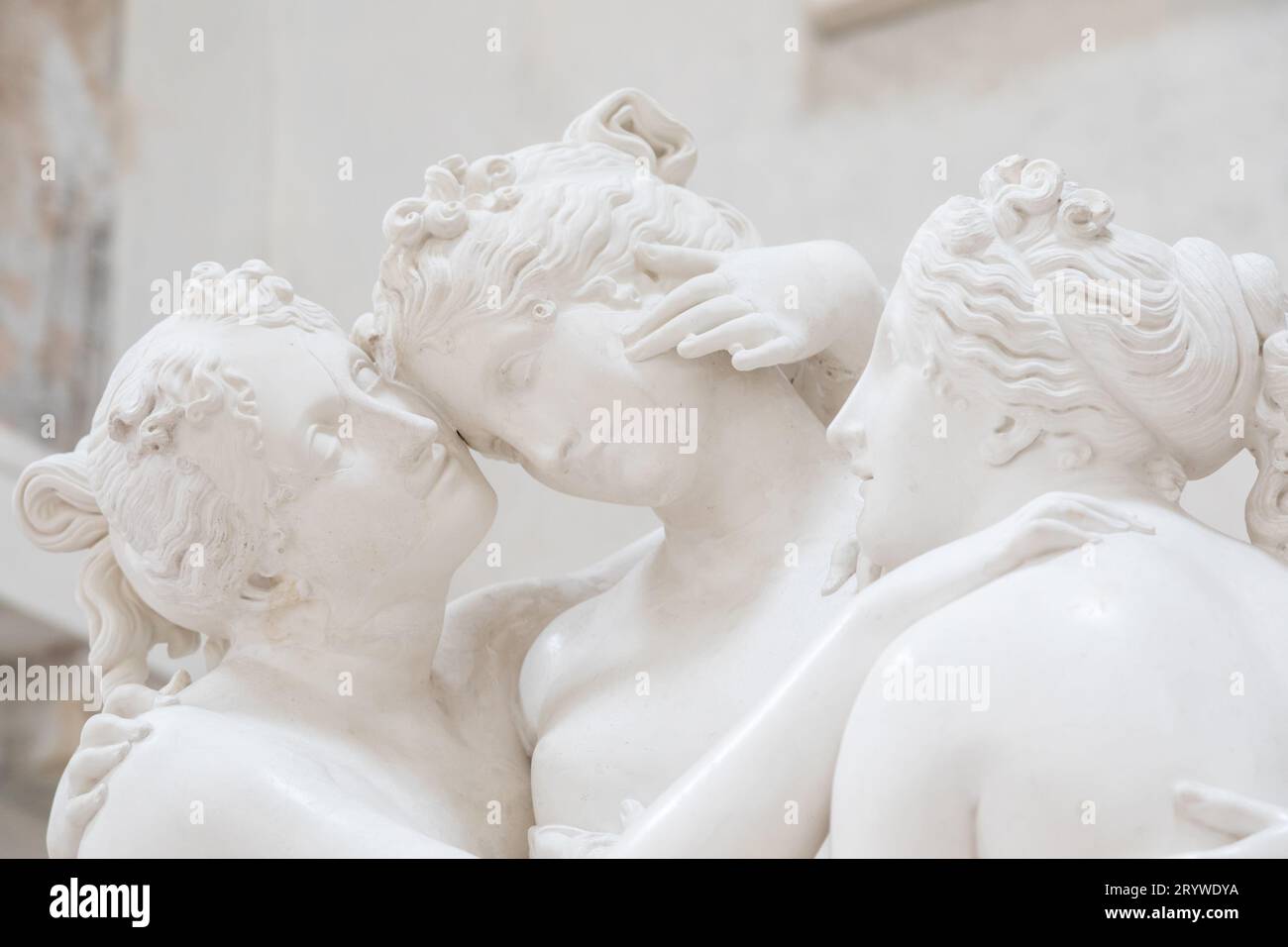 Possagno, Italy - The Three Graces by Antonio Canova, symbol of love ...