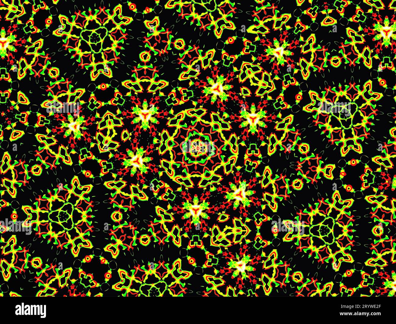 "A vibrant Abstract Kaleidoscope Art these art pieces capture striking ...