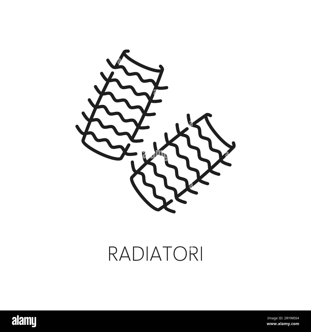 Small dried pasta Stock Vector Images - Alamy