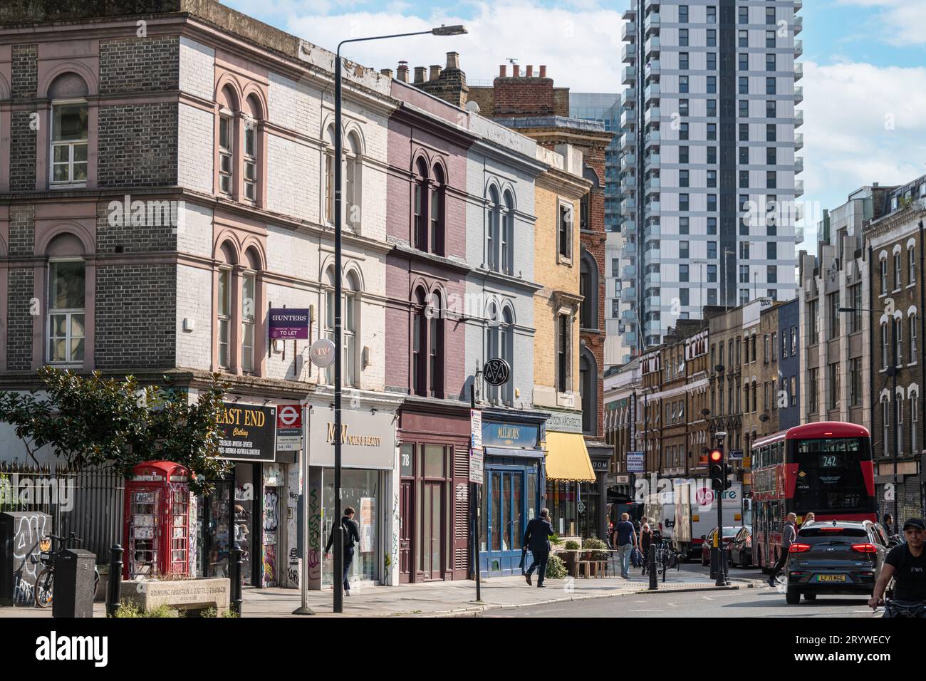 Commercial Street, Spitalfields, London E1 Stock Photo - Alamy