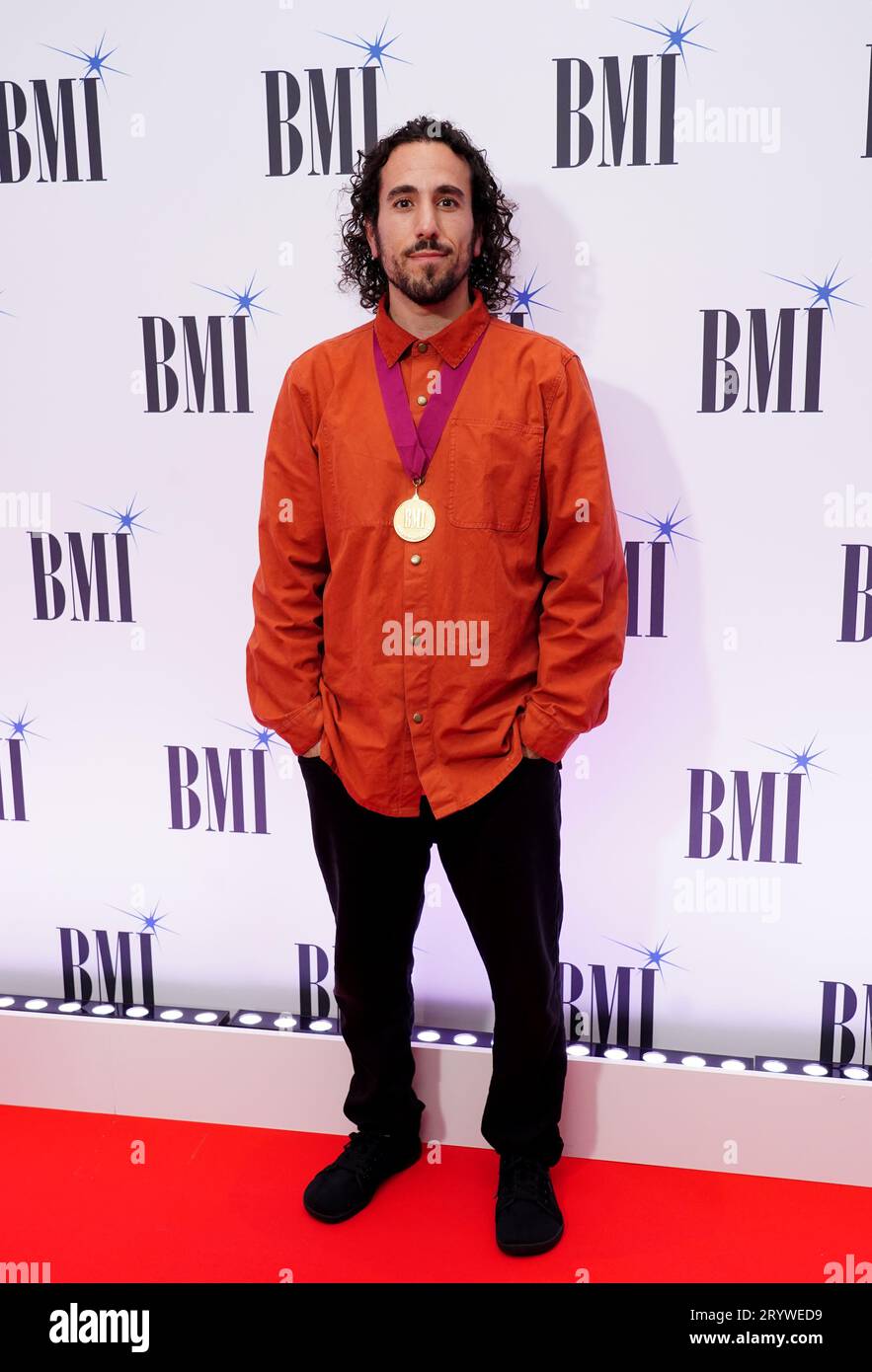 Aaron Horn attending the BMI London Awards at The Savoy Hotel, central ...