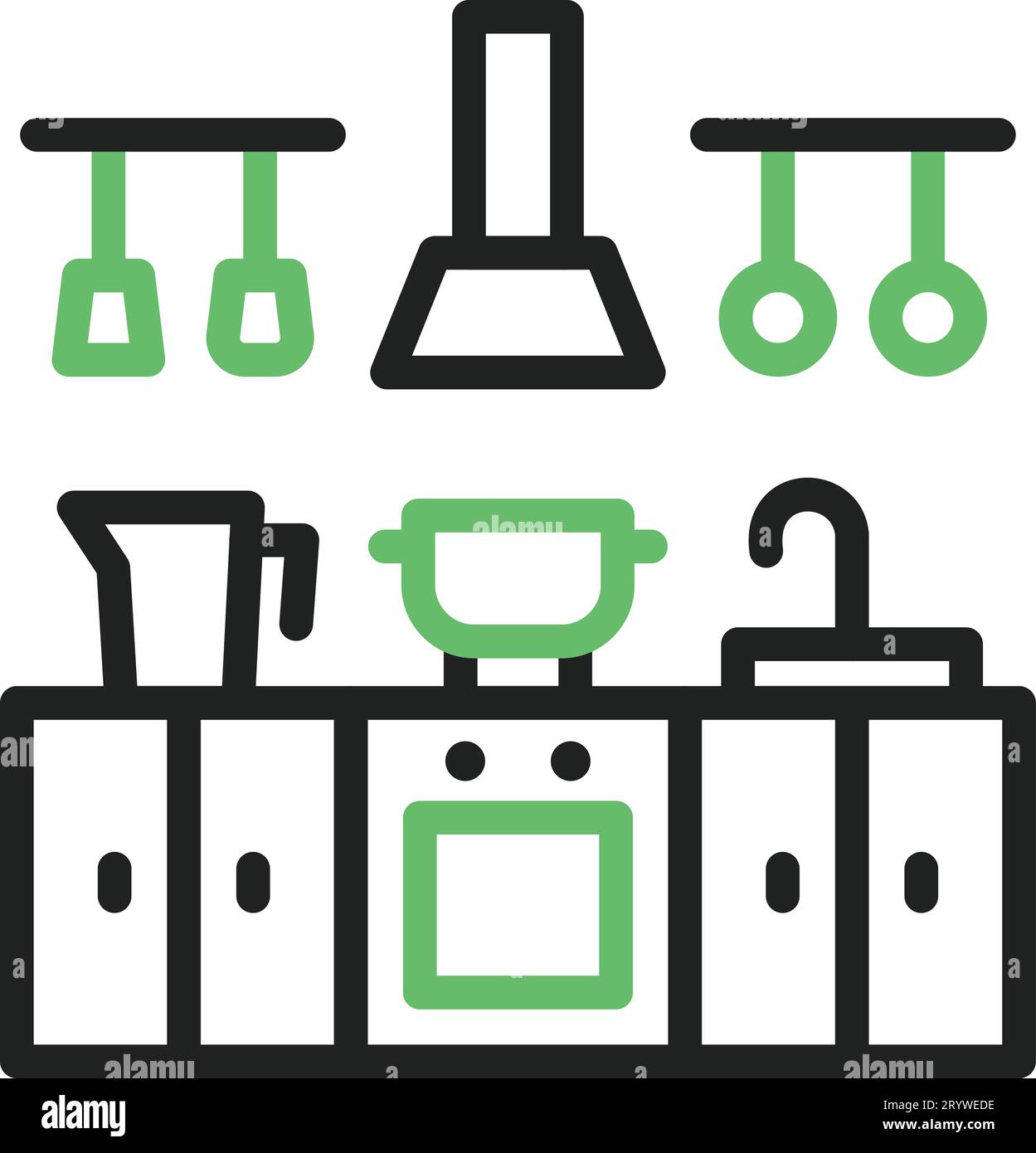 Mobile kitchen operations Stock Vector Images - Alamy