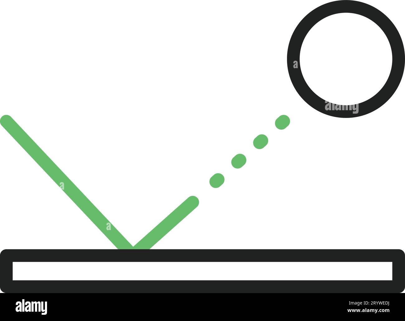 Bounce icon vector image Stock Vector Image & Art - Alamy