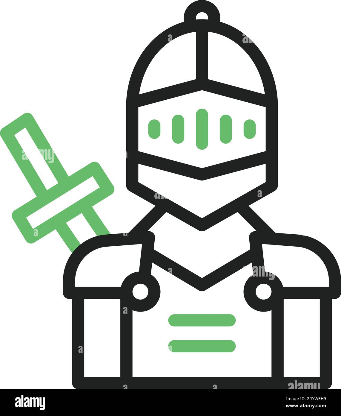 Knight icon vector image. Suitable for mobile application web ...