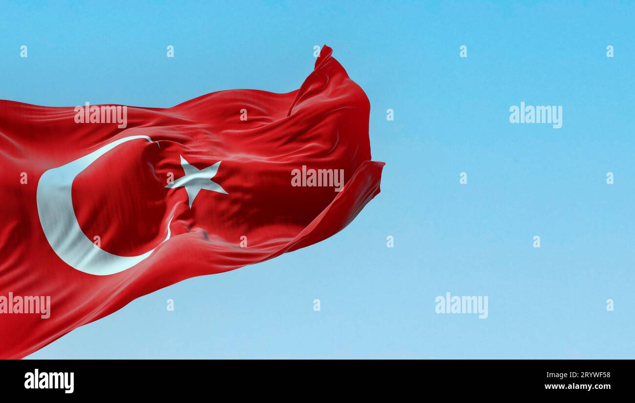 Europe anatolian waving flag hi-res stock photography and images - Alamy
