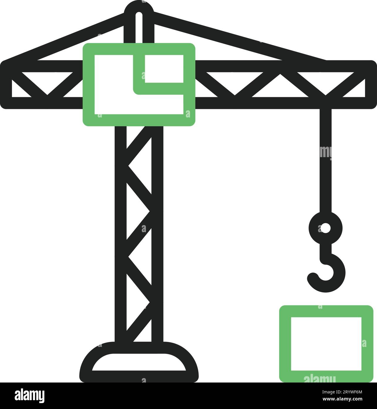 Crane operations Stock Vector Images - Alamy