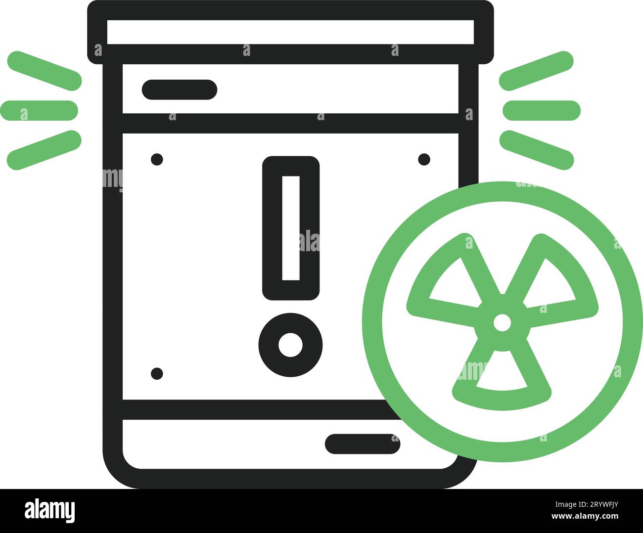 Dangerous Goods icon vector image Stock Vector Image & Art - Alamy