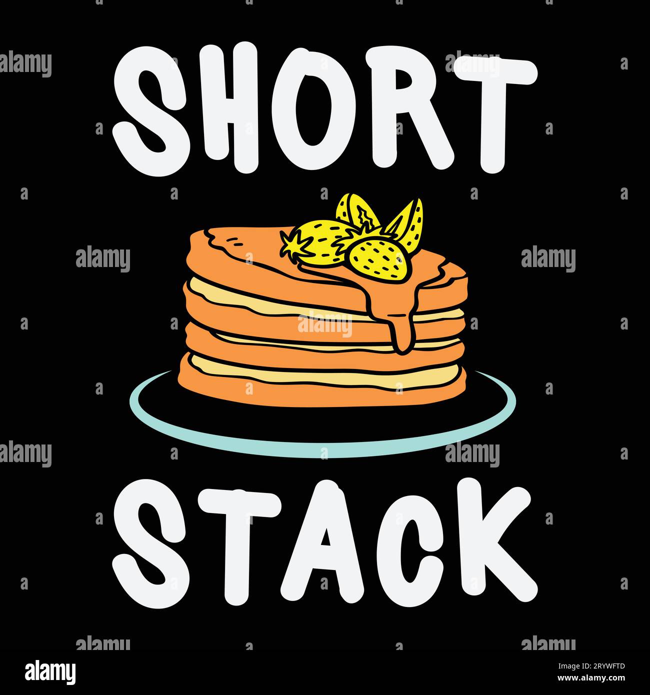 Pancake short stack Stock Vector Images - Alamy Pancake short stack Stock Vector Images - Alamy