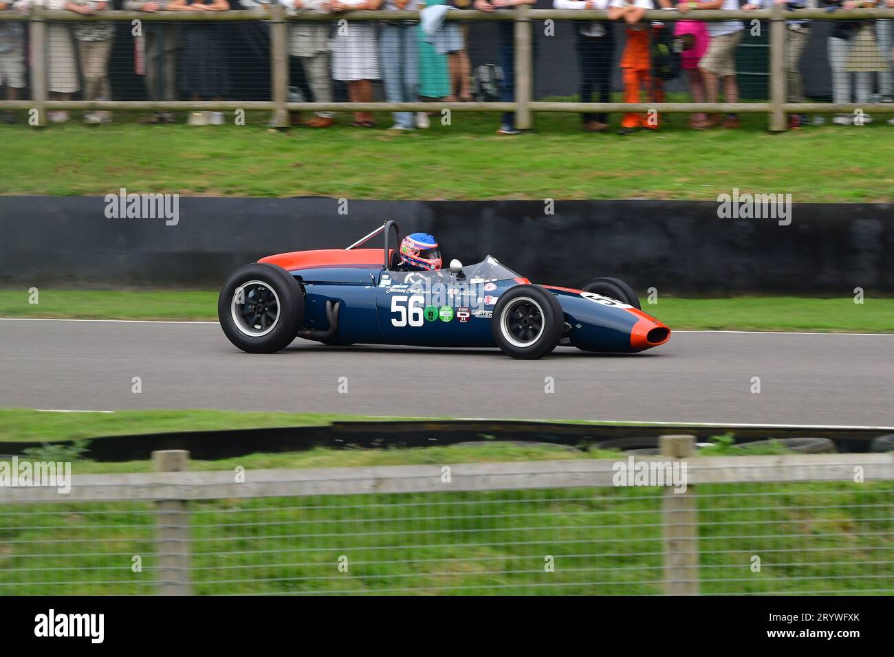 John Clark, Cooper-Climax T56, Glover Trophy, a 25 minute race for 1½ ...