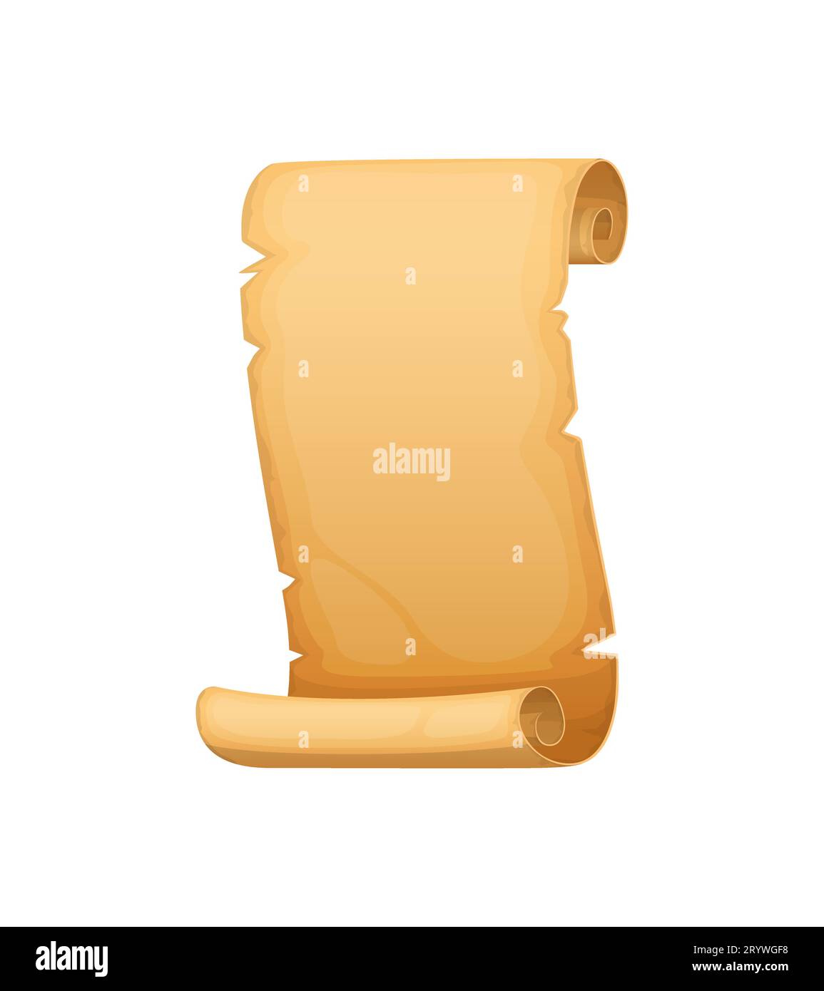 Old manuscript, ancient treasure map parchment, vintage paper scroll, antique papyrus. Parchment ...