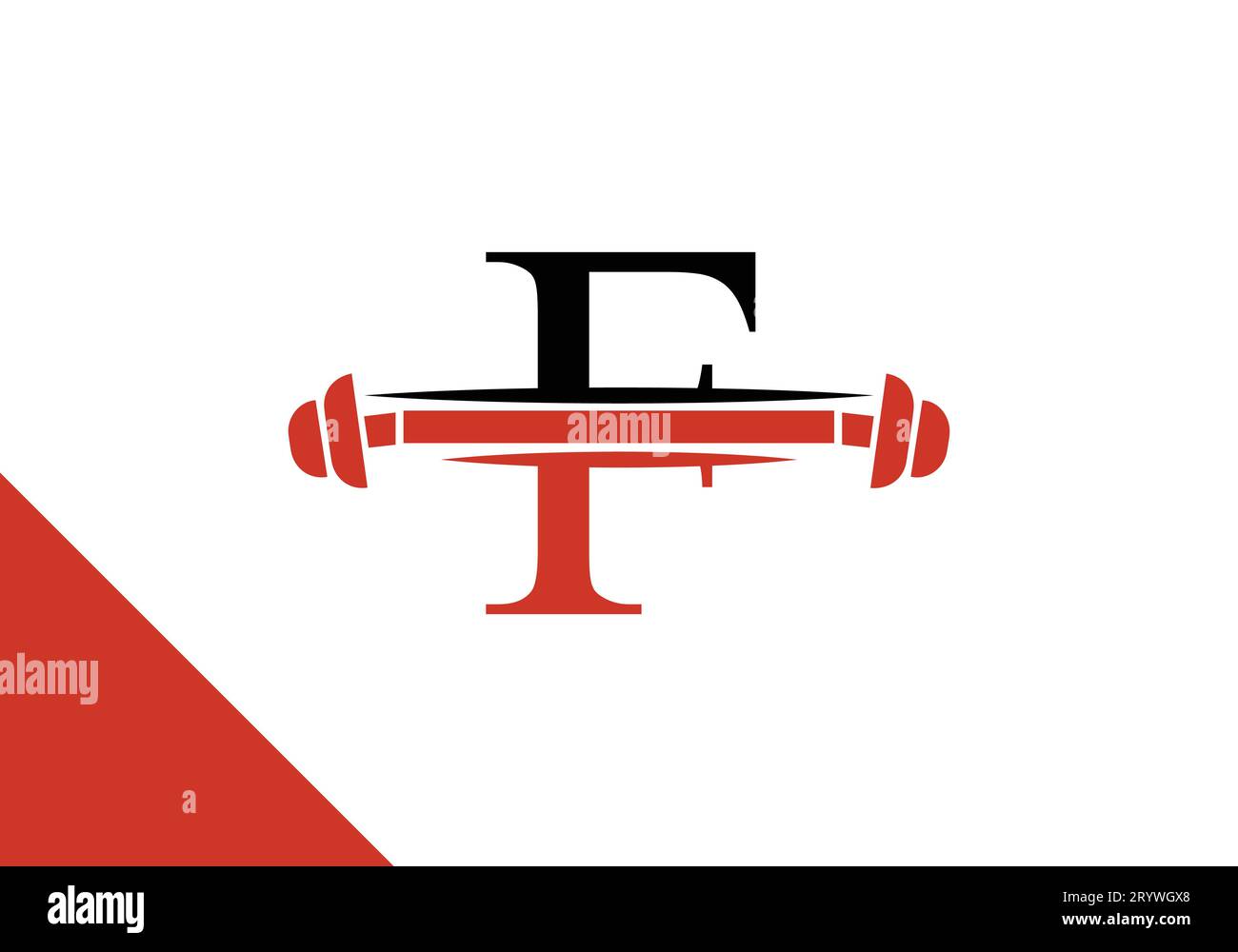 Athletic f logo hi-res stock photography and images - Alamy