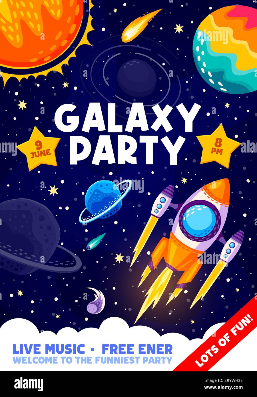 Moon nightclub Stock Vector Images - Alamy