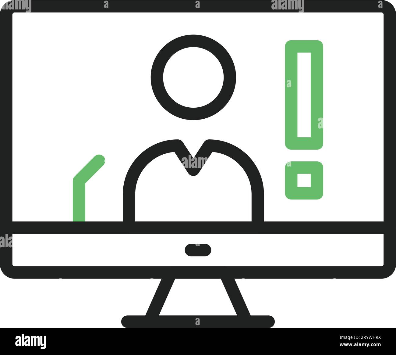 News reader studio Stock Vector Images - Alamy