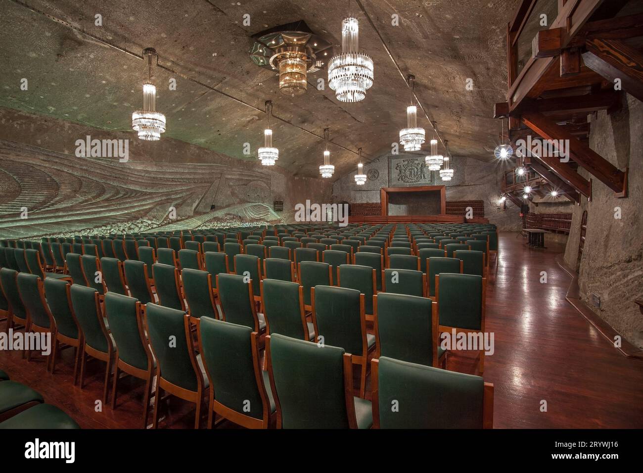 Wieliczka salt mine concert hi-res stock photography and images - Alamy