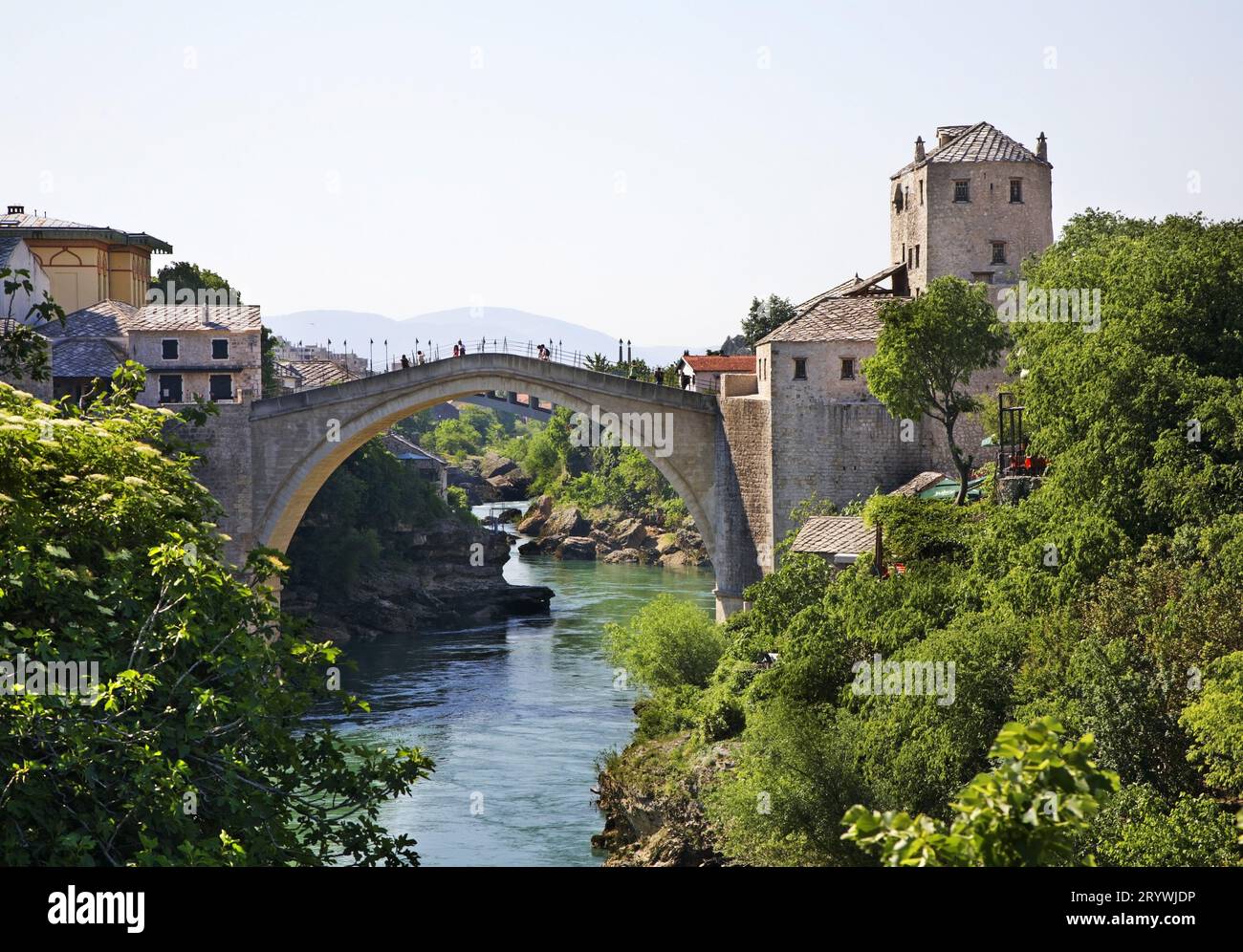 Old bridge in Mostar. Bosnia and Herzegovina Stock Photo - Alamy