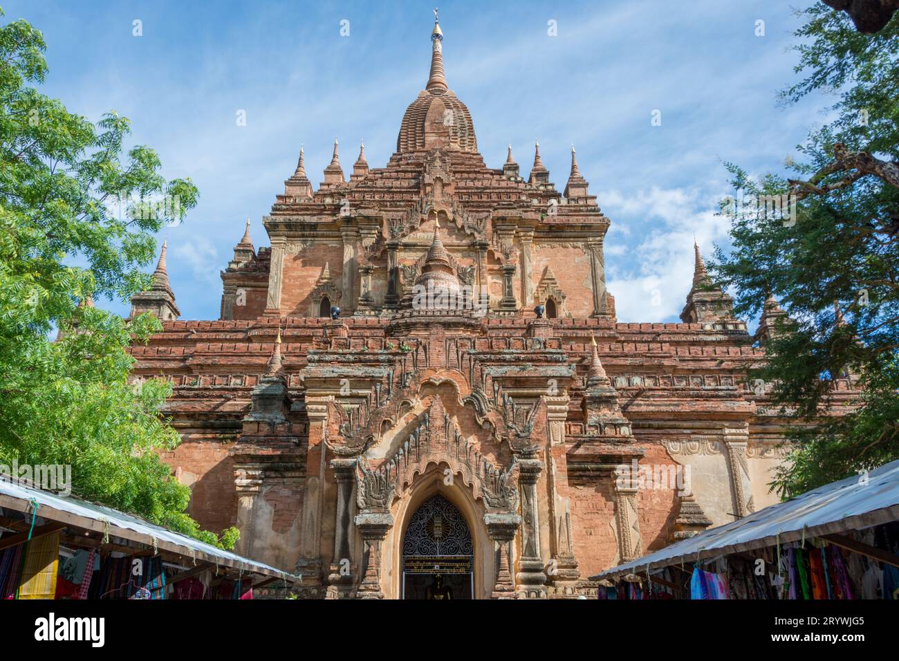 Sulamani temple, Bagan, Myanmar. Sulamani temple was built in 1183 by ...