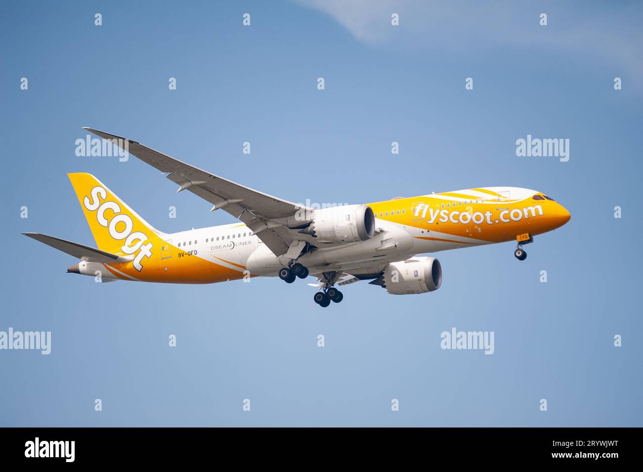 26.07.2023, Singapore, Republic of Singapore, Asia - Scoot Airlines ...
