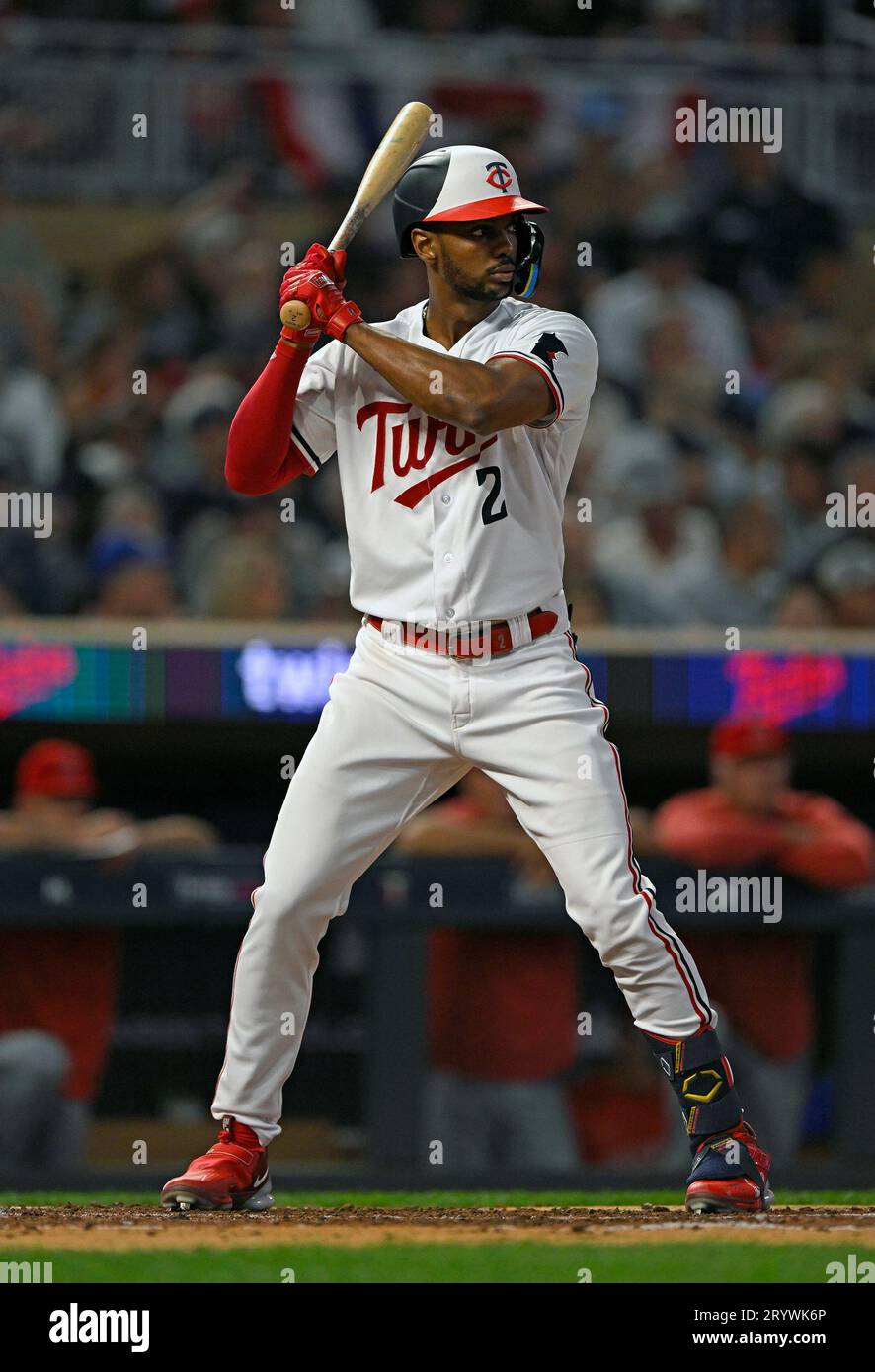 MINNEAPOLIS, MN - SEPTEMBER 22: Minnesota Twins Outfield Michael A ...