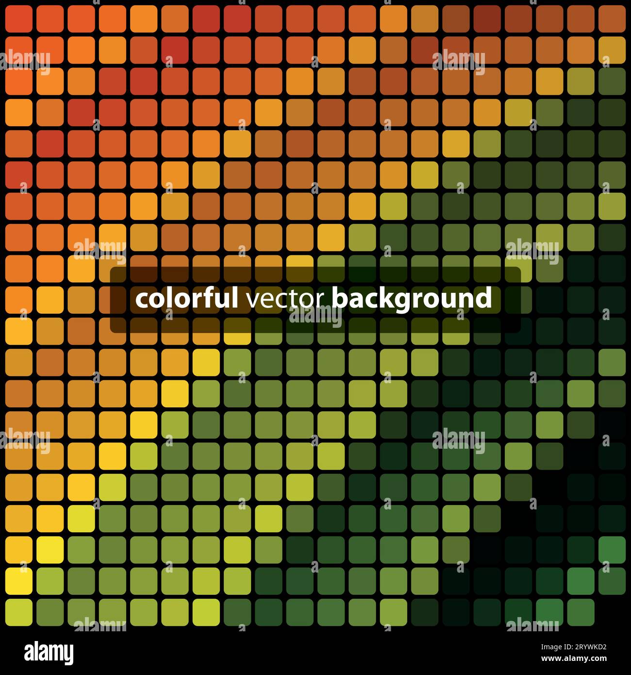 Abstract Mosaic Square Tiles Texture Background Stock Vector Image ...