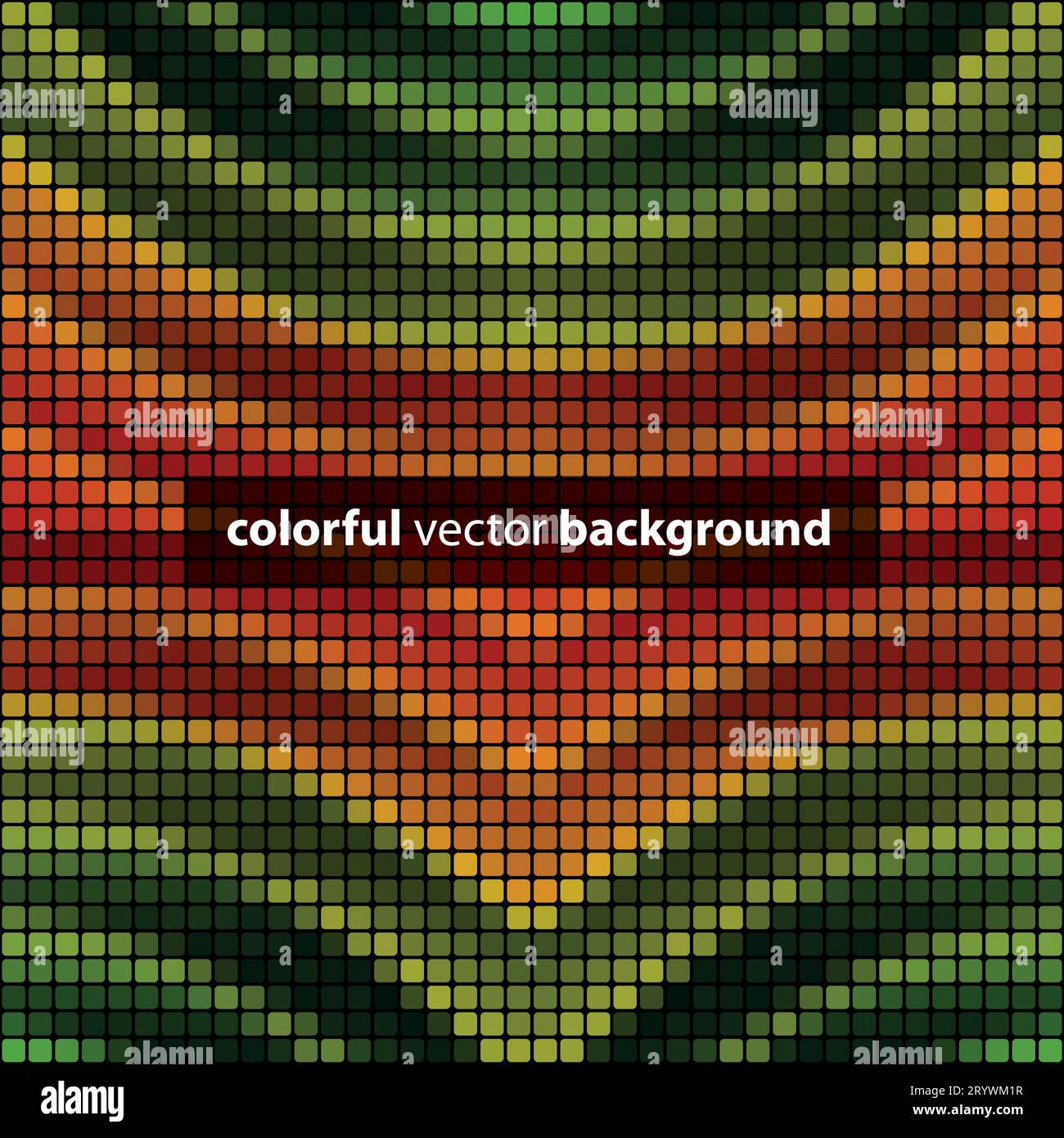 Abstract Multi Colored Mosaic Square Tiles Texture Background Stock ...