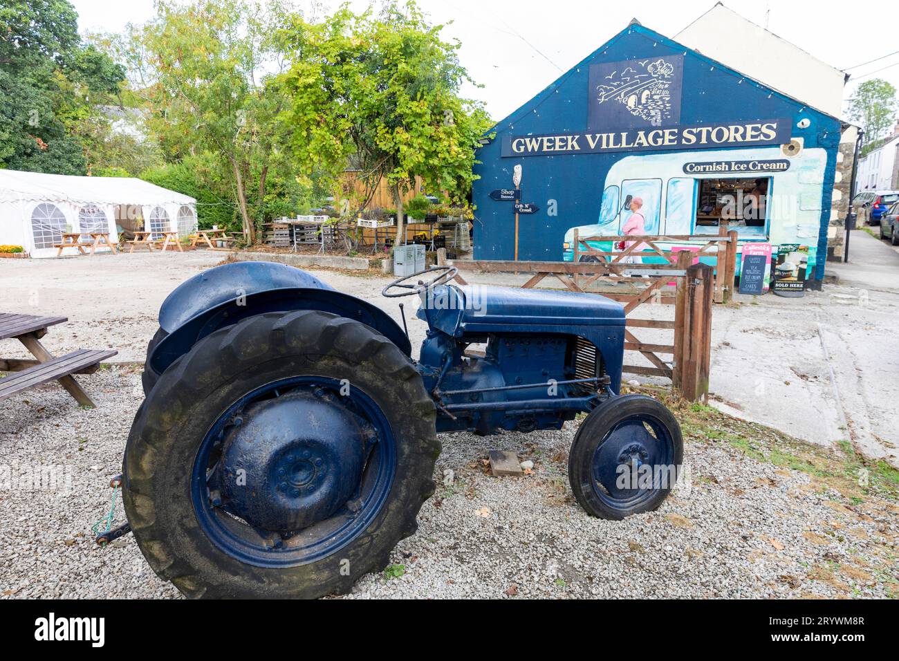 Gweek is a small village in Cornwall England, local village stores shop ...