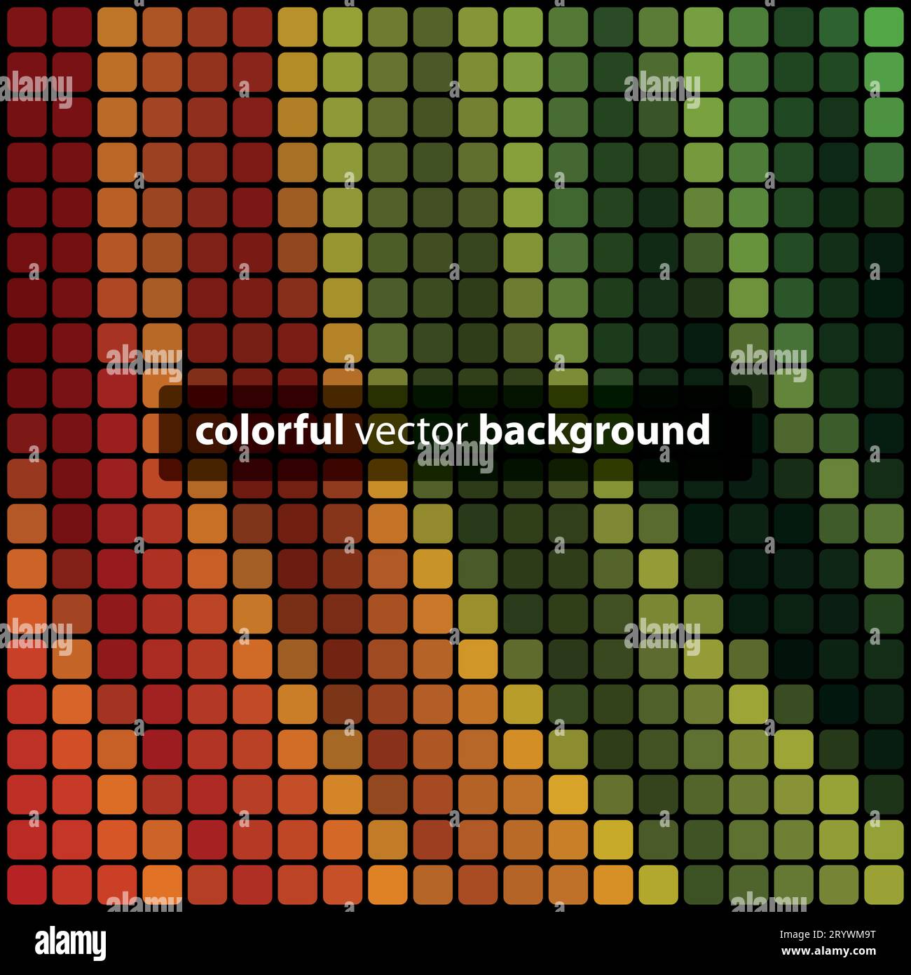 Abstract Mosaic Square Tiles Texture Background Stock Vector Image ...