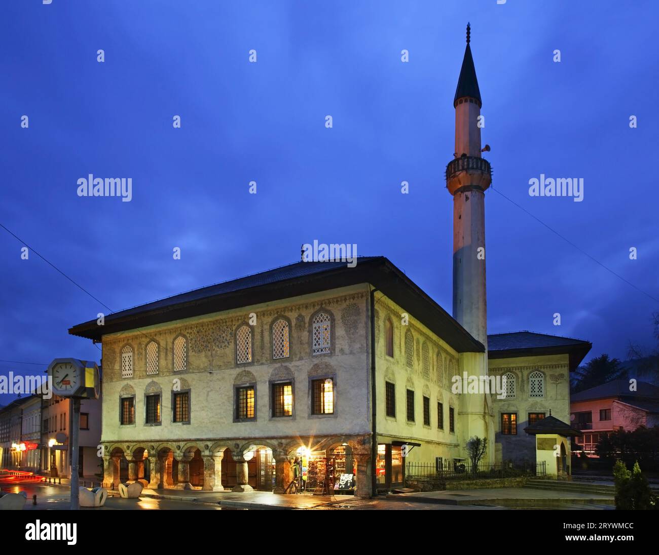 Sulejmanija mosque (Colored mosque) in Travnik. Bosnia and Herzegovina ...