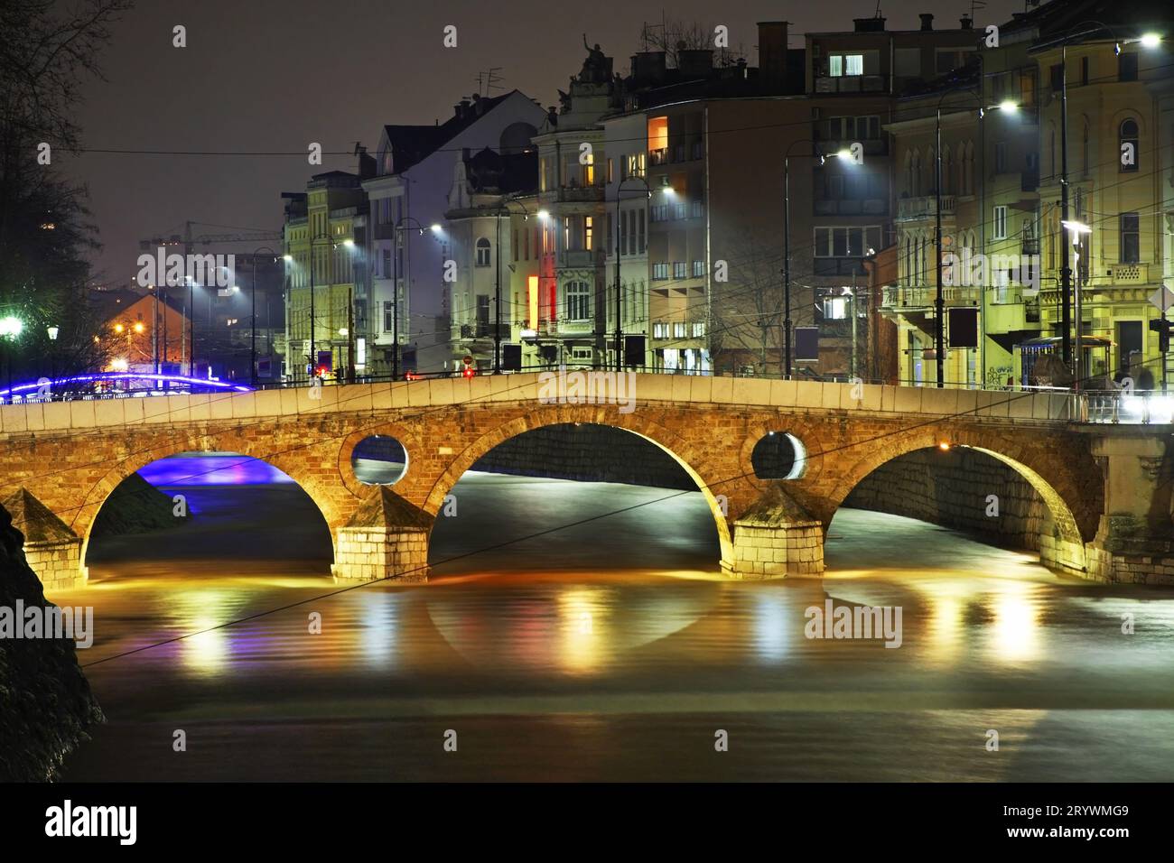 Latin Bridge in Sarajevo. Bosnia and Herzegovina Stock Photo - Alamy