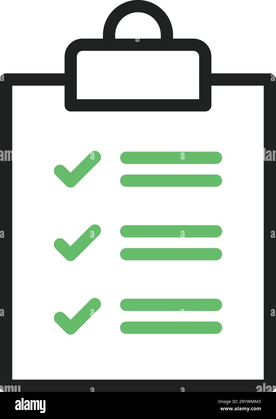 Check List icon vector image Stock Vector Image & Art - Alamy