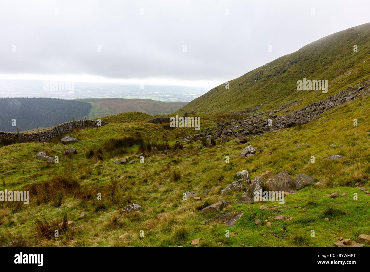 Pendle Hill landscape, east Lancashire,England,UK,2023 Stock Photo - Alamy