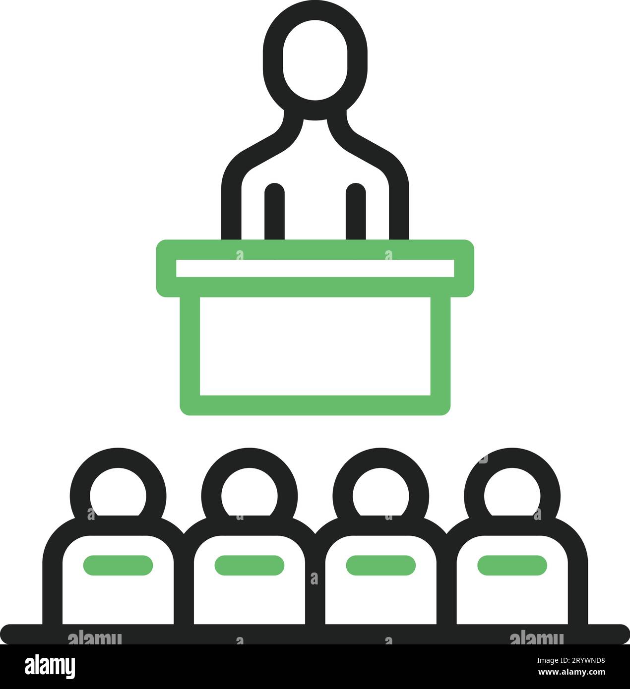 Coaching icon vector image Stock Vector Image & Art - Alamy