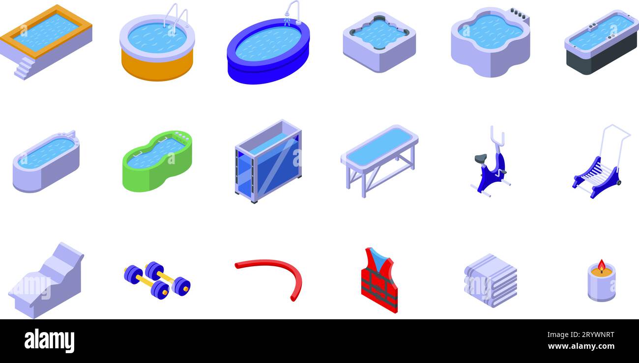 Patient swimming pool Stock Vector Images - Alamy