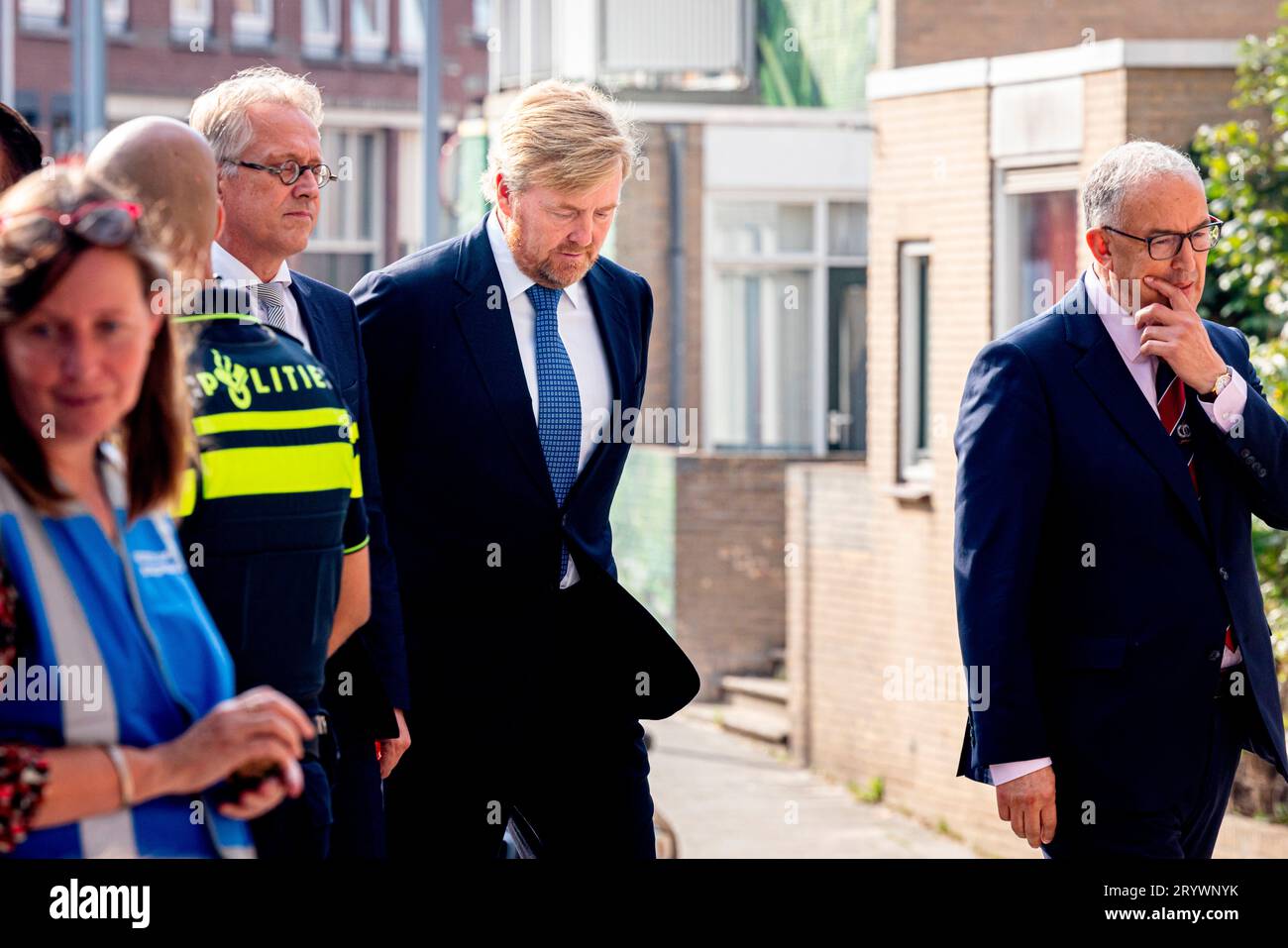 ROTTERDAM, NETHERLANDS - OCTOBER 2: King Willem-Alexander of the ...