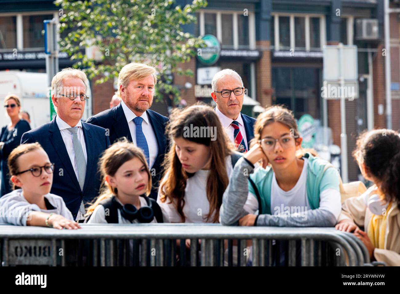 ROTTERDAM, NETHERLANDS - OCTOBER 2: King Willem-Alexander of the ...